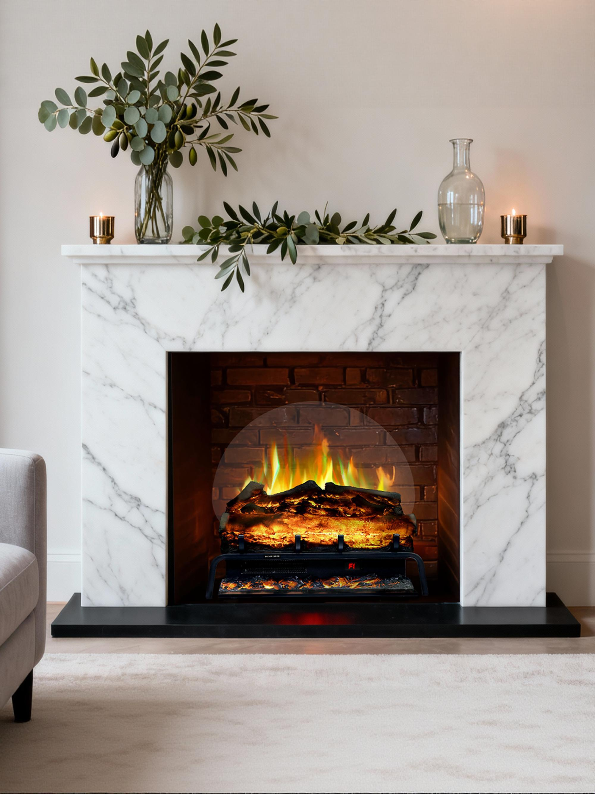 Freestanding & Mantels – Dreamflame Fireplace